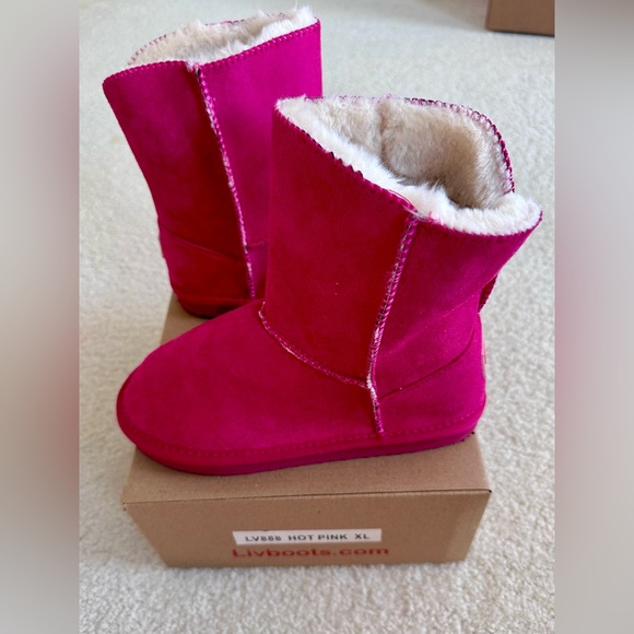 Liv | Shoes | Brand New Kids Hot Pink Xl Boots By Liv | Poshmark